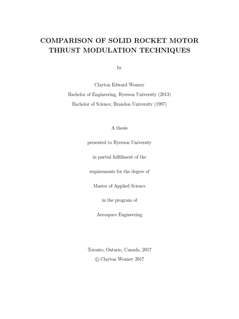 Solid Rockets Motor | PDF | Rocket Engine | Rocket Propellant