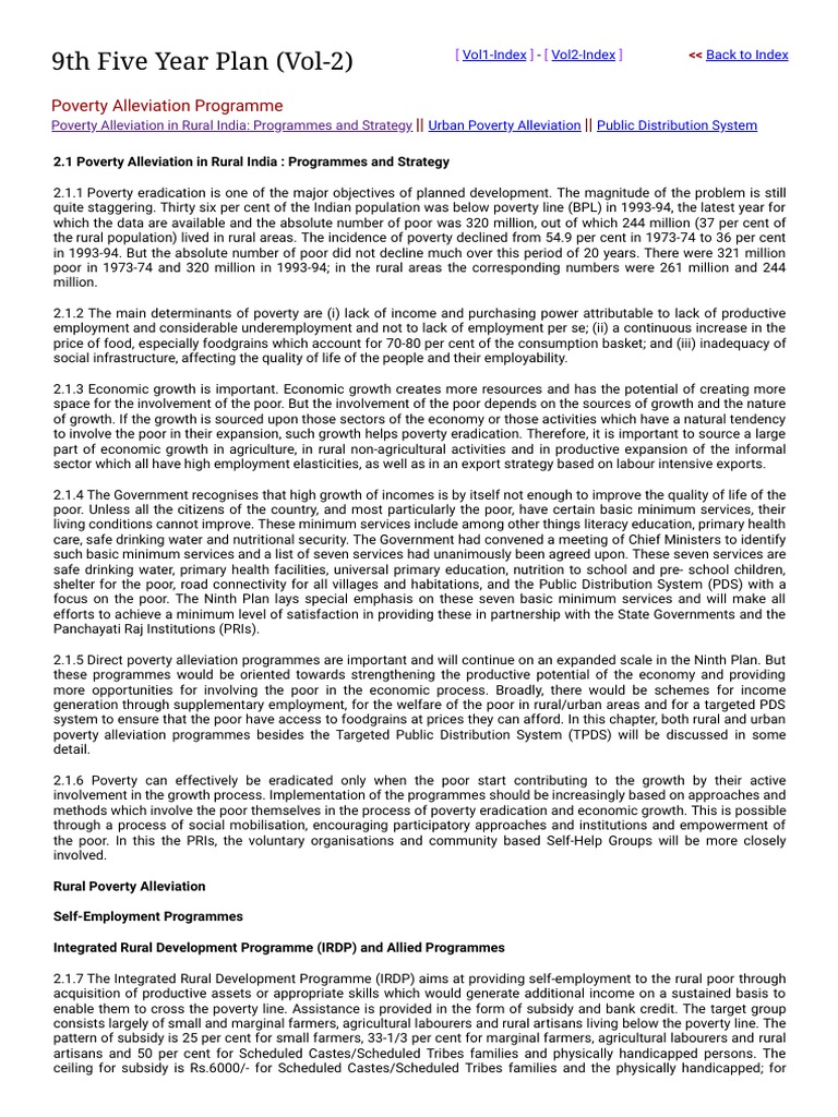 Poverty Alleviation Scheme | PDF | Poverty | Poverty & Homelessness