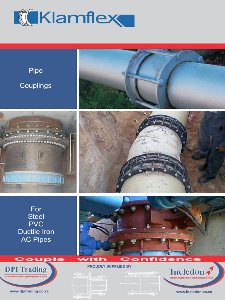 Klamflex Couplings Catalogue | Download Free PDF | Plumbing | Johannesburg