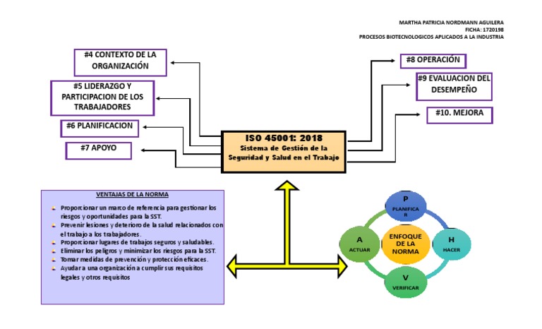 Mapa Conceptual ISO - 45001 | PDF | Science | Business