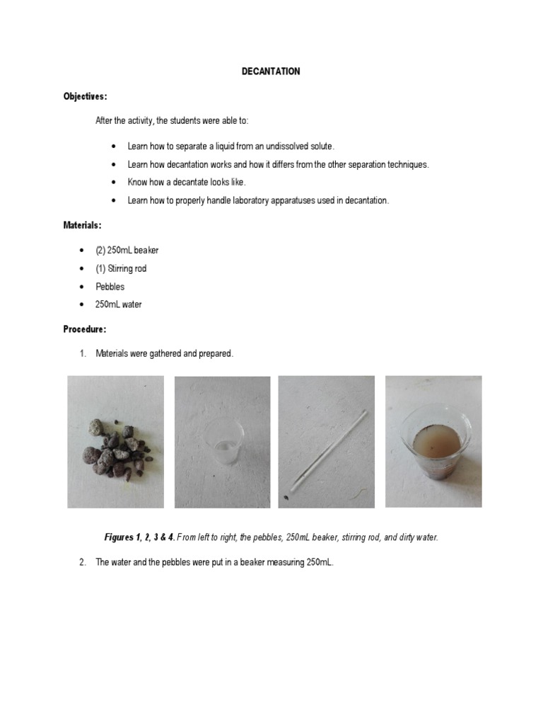 Separating Liquids and Solids in the Lab | PDF | Filtration | Laboratories