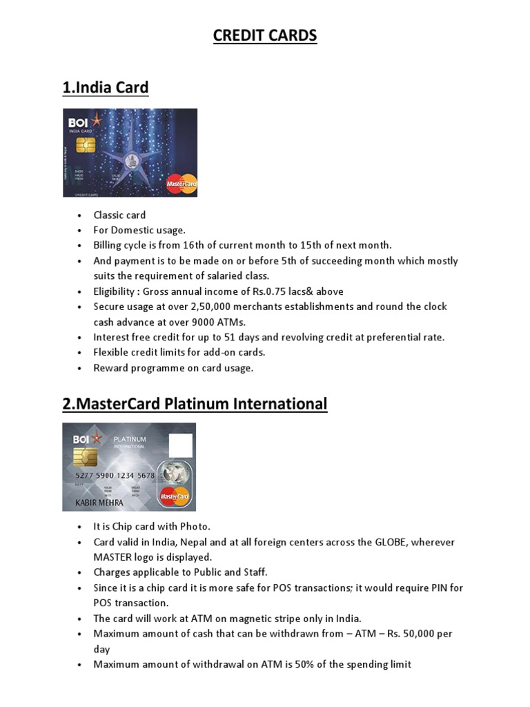Comparing Features and Benefits of Credit Cards, Debit Cards, and ...