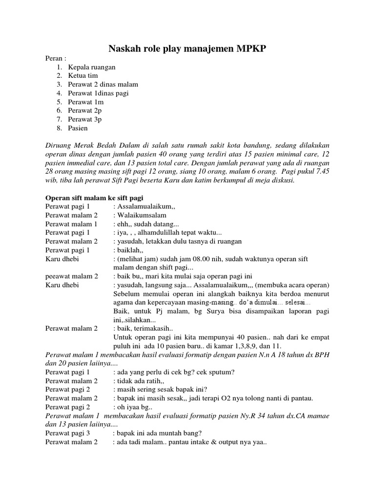 Naskah MPKP. | PDF