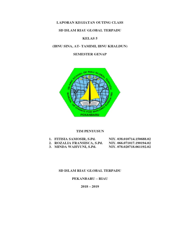 Laporan Kegiatan Outing Class 5 | PDF