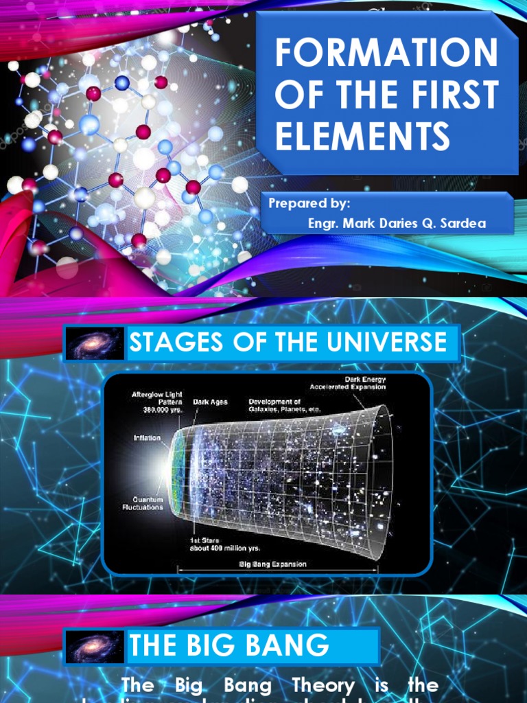Physical Science: Lesson 1: Formation of The First Elements | PDF ...