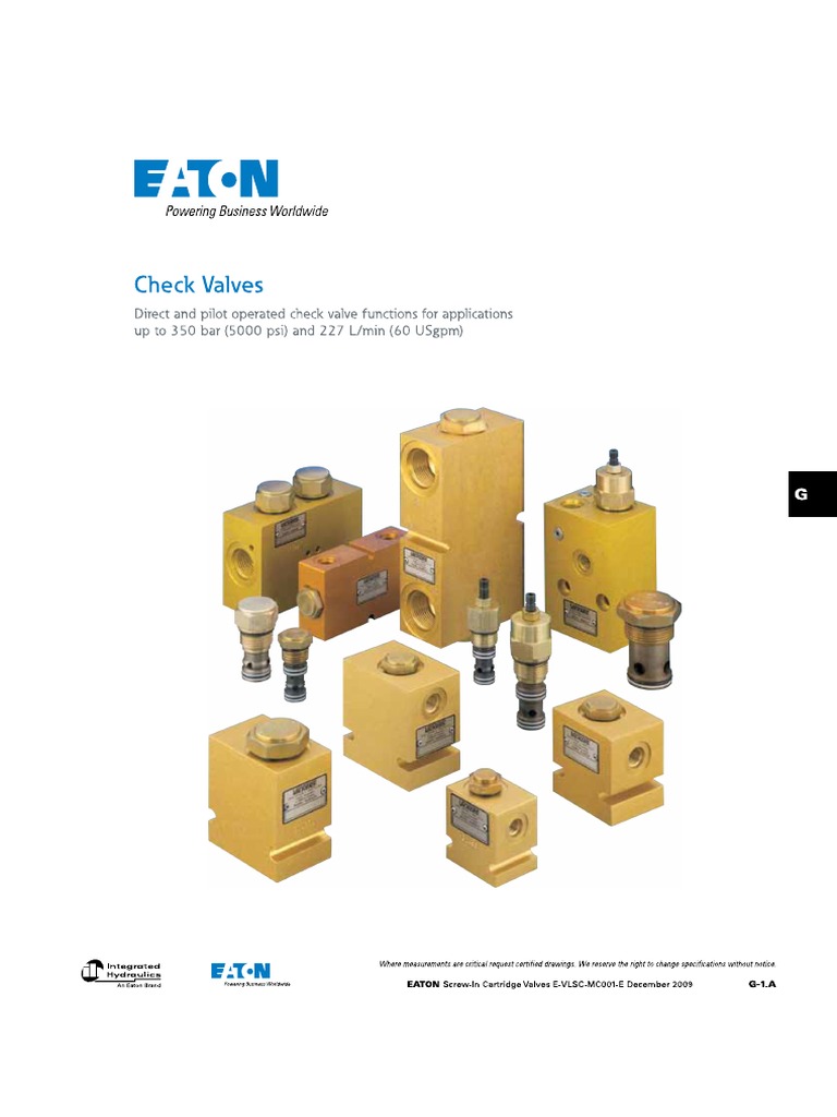 EATON Check Valves | PDF