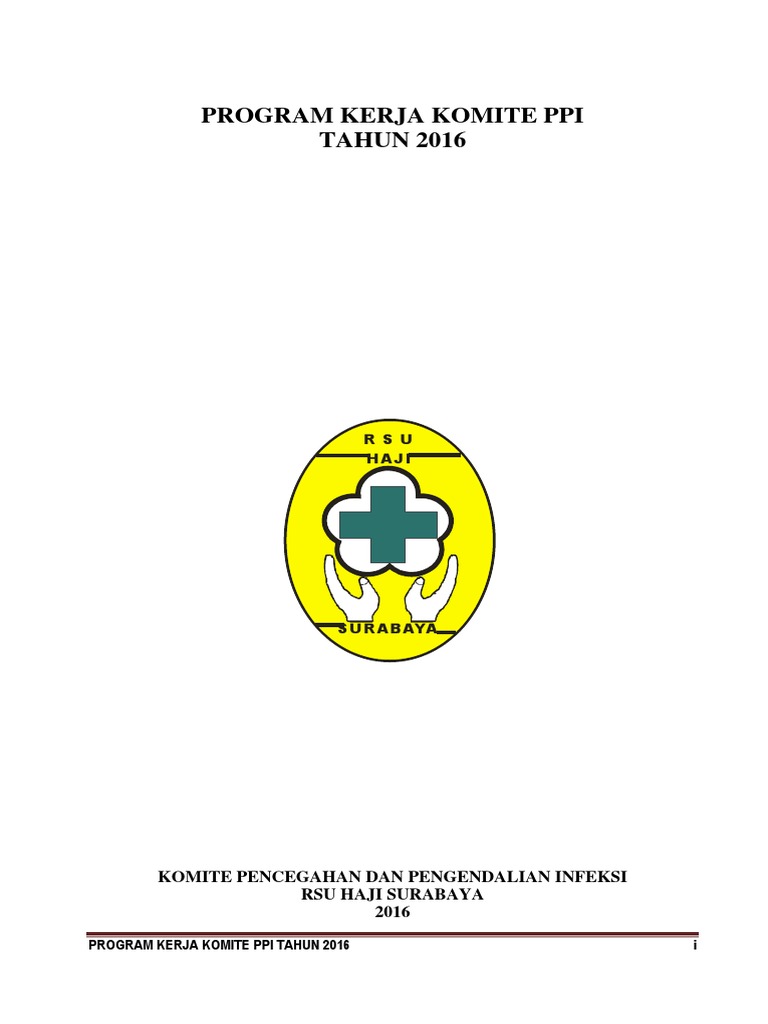 Contoh - Dokumen Program Kerja PPI RSU Haji Surabaya | PDF