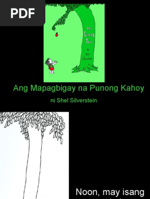 Ang Mapagbigay Na Punong Kahoy Ppt Powerpoint