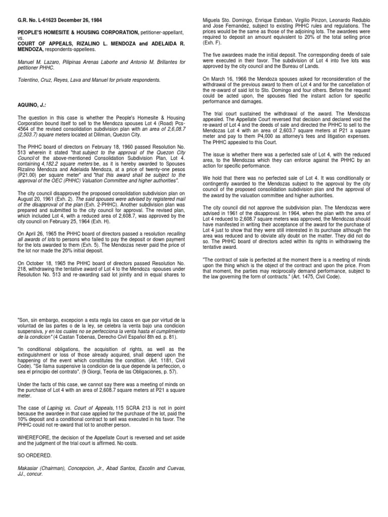 Conditional Contracts | PDF | Title (Property) | Judgment (Law)