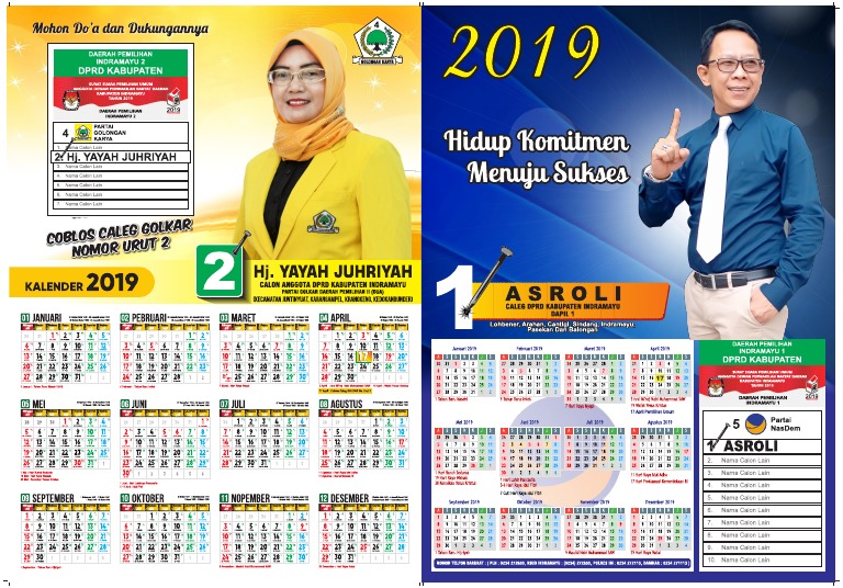 Kalender Caleg | PDF