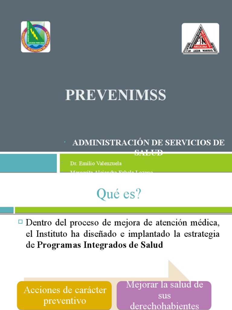 Estrategia de Salud Preventiva IMSS | PDF | Obesidad | Vejez