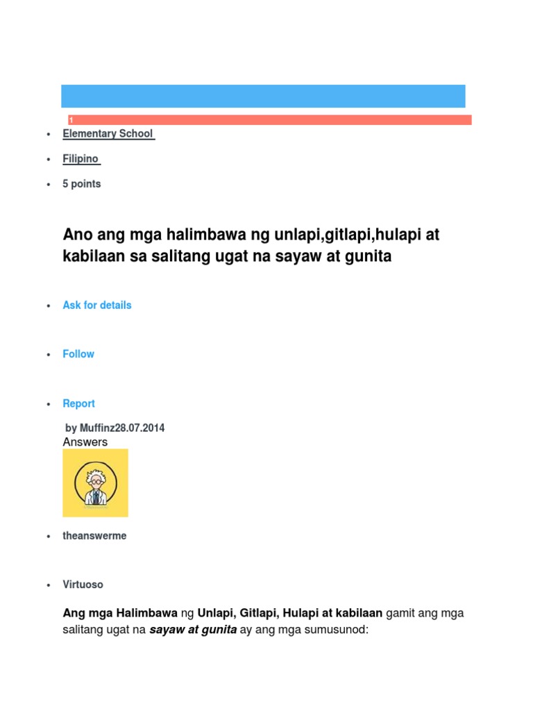 Mga Panlapi | PDF