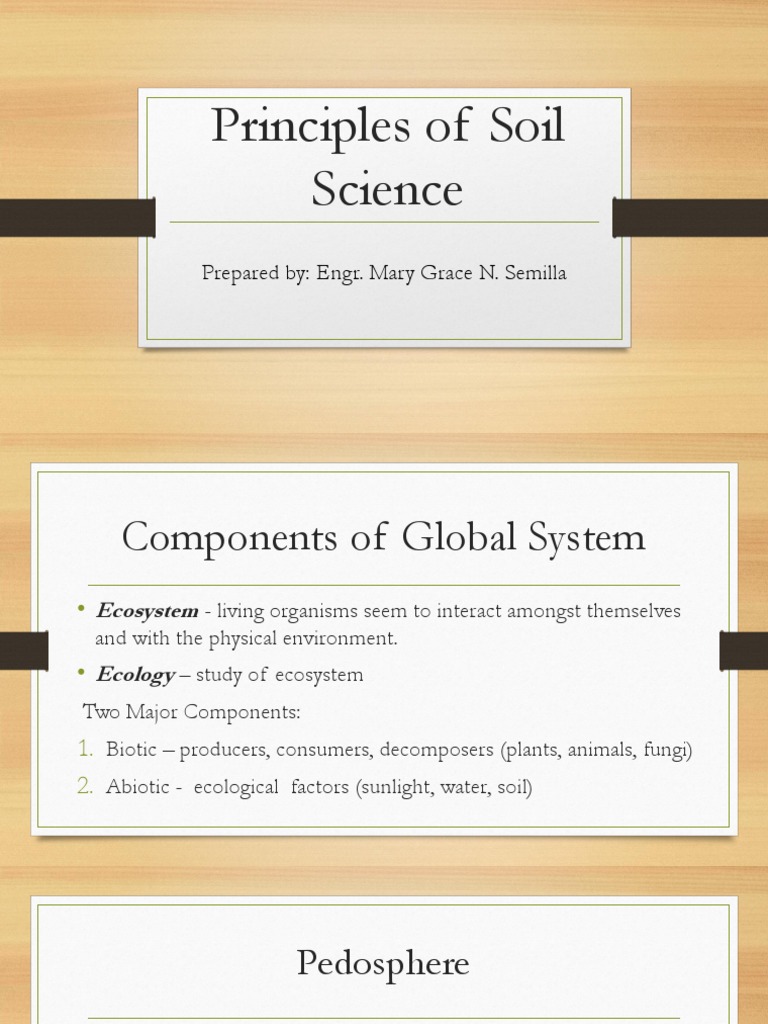Introduction to Soil Science Principles | PDF | Soil Science | Soil
