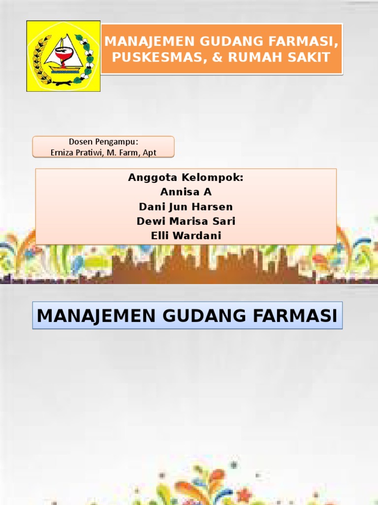 Manajemen Gudang Farmasi, Puskesmas, & Rumah 2 | PDF