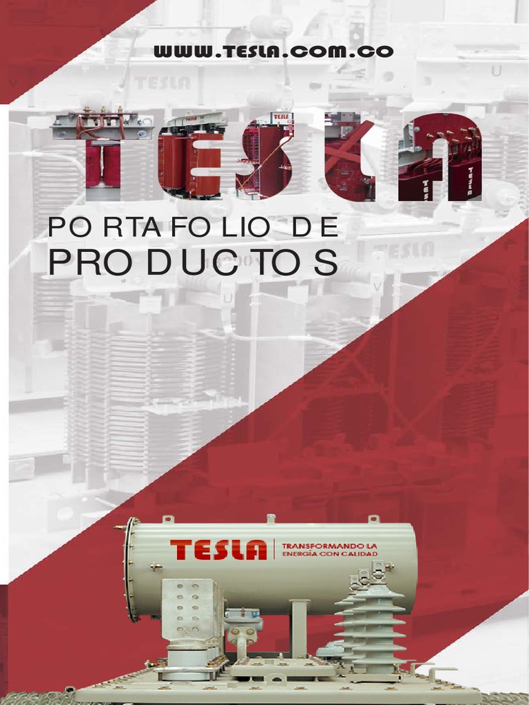 Catalogo Transformadores TESLA | PDF | Transformador | Electricidad