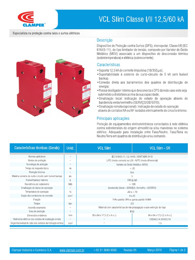 Catalogo DPS Clamper | PDF