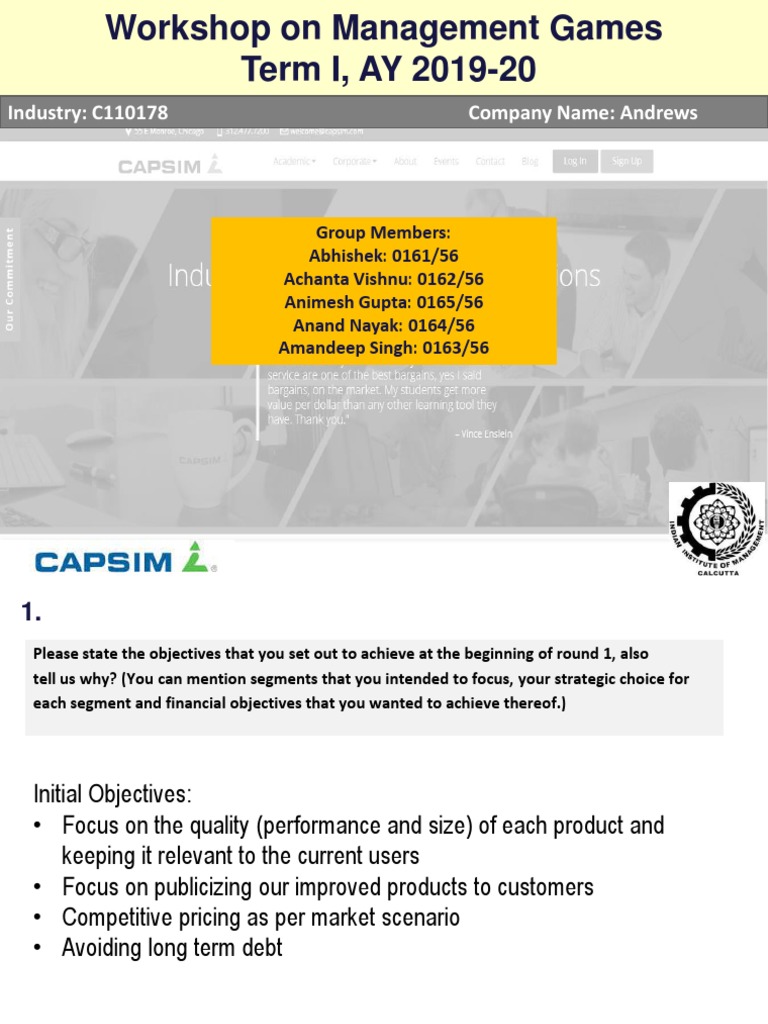 Student Final Presentation Template Pdf Competition Pricing