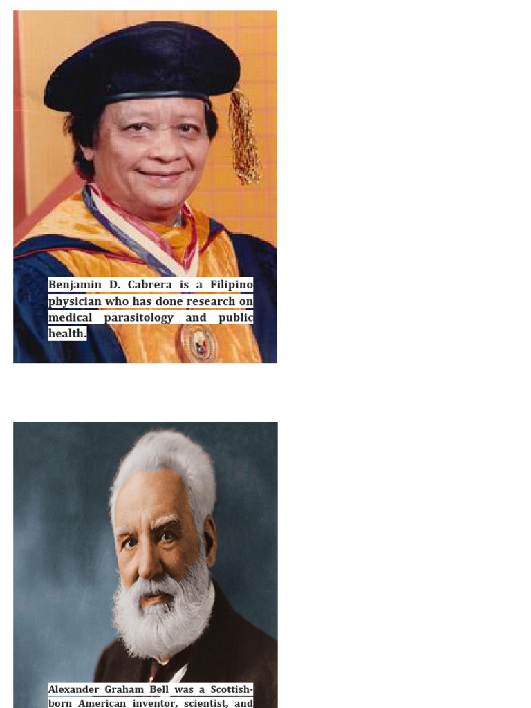 Benjamin D. Cabrera Is A Filipino Physician Who Has Done Research On ...