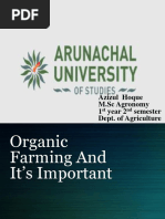 Organic Farming Project Class12 Economics | PDF