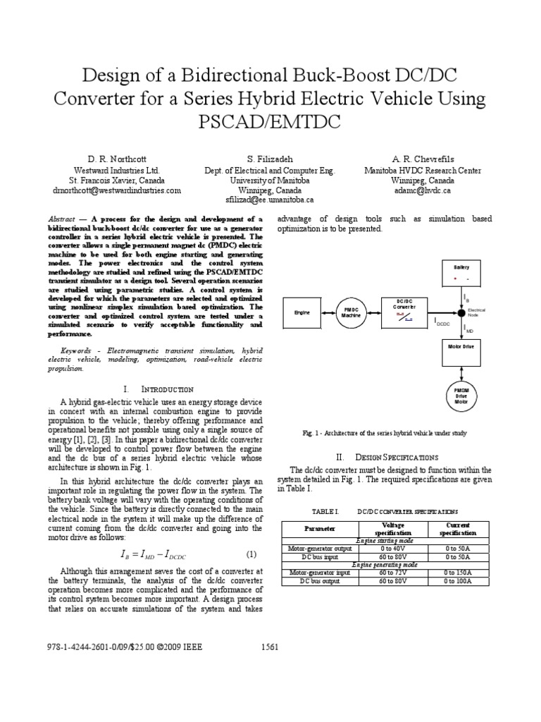 Ieee Pscad Paper Tunning Pi | PDF | Direct Current | Power Electronics