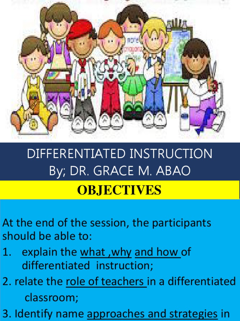 Differentiated Instruction 1 | PDF | Differentiated Instruction | Behavior Modification