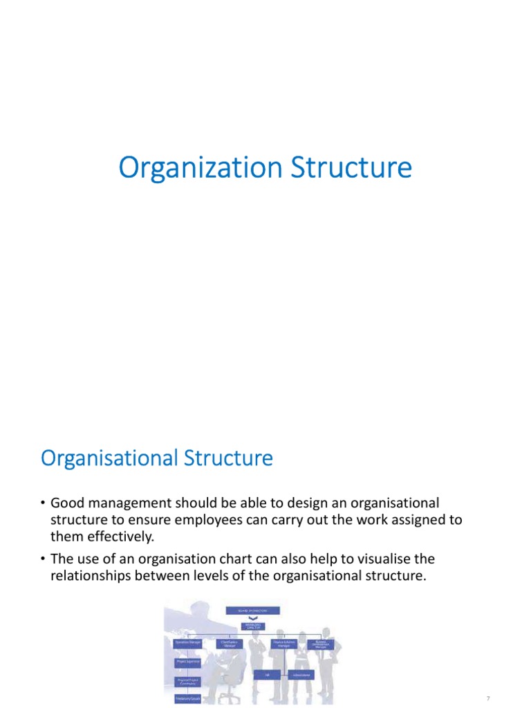 Organization Structure | PDF | Organizational Structure | Employment
