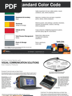 5S Color Chart: Equipment Safety | PDF | Occupational Safety And Health ...
