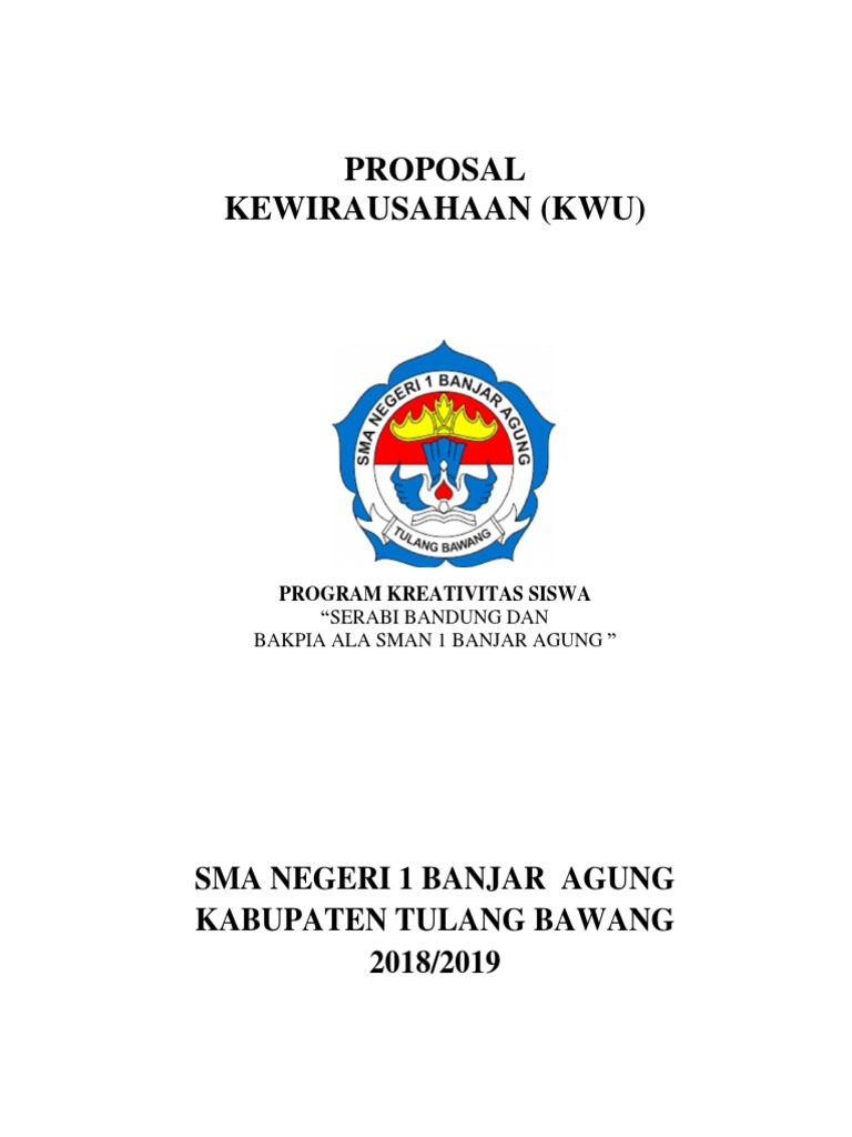 Proposal Kwu Novi 1 | PDF