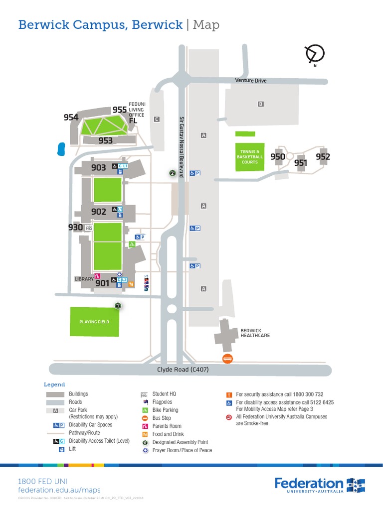 Berwick Campus, Berwick: Feduni Living Office | PDF