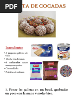 Receta de Cocadas | PDF
