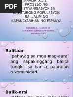 Araling Panlipunan 5: Mga Digmaang Moro | PDF