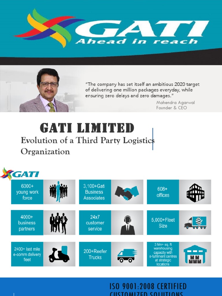Gati Limited: Evolution of A Third Party Logistics Organization | PDF ...