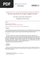Science Advances Manuscript Template | PDF | Experiment | Statistics