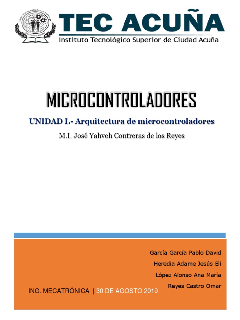 Reporte Programacion de Microcontroladores | PDF | Microcontrolador | Entorno de desarrollo ...