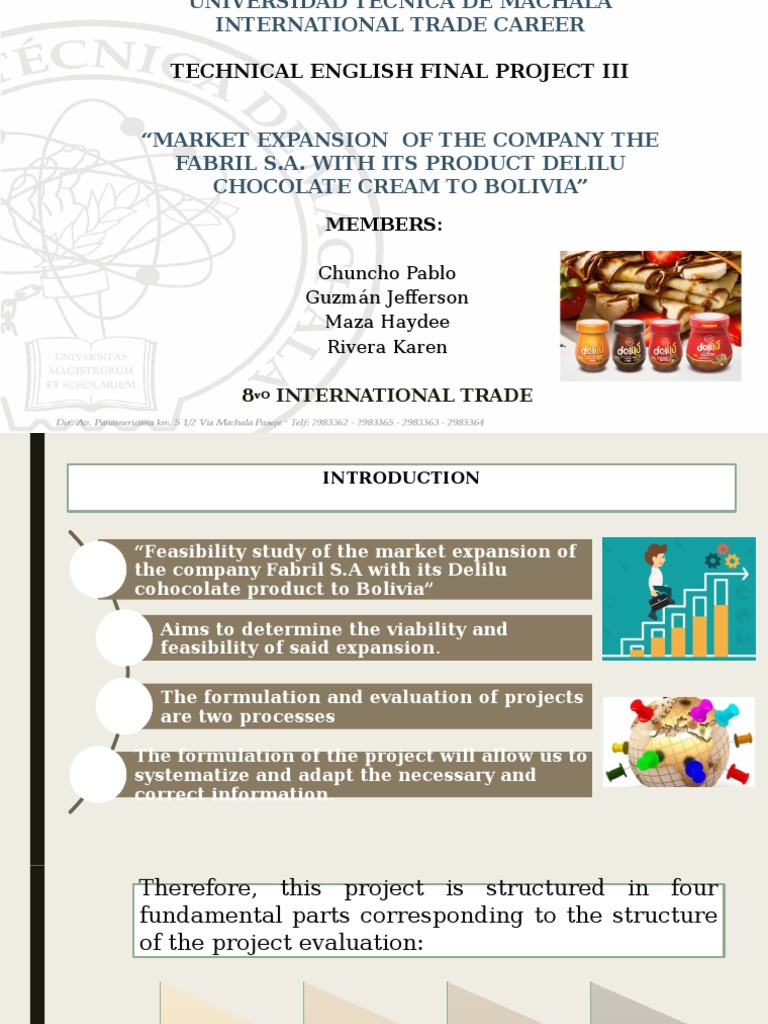 Technical English Final Project Iii: Members | PDF | Bolivia | Business