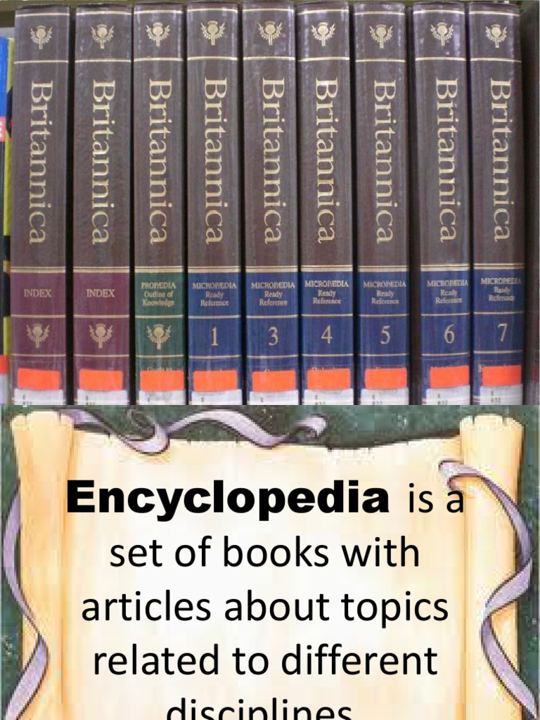 Reference Books: Almanac vs. Encyclopedia | PDF