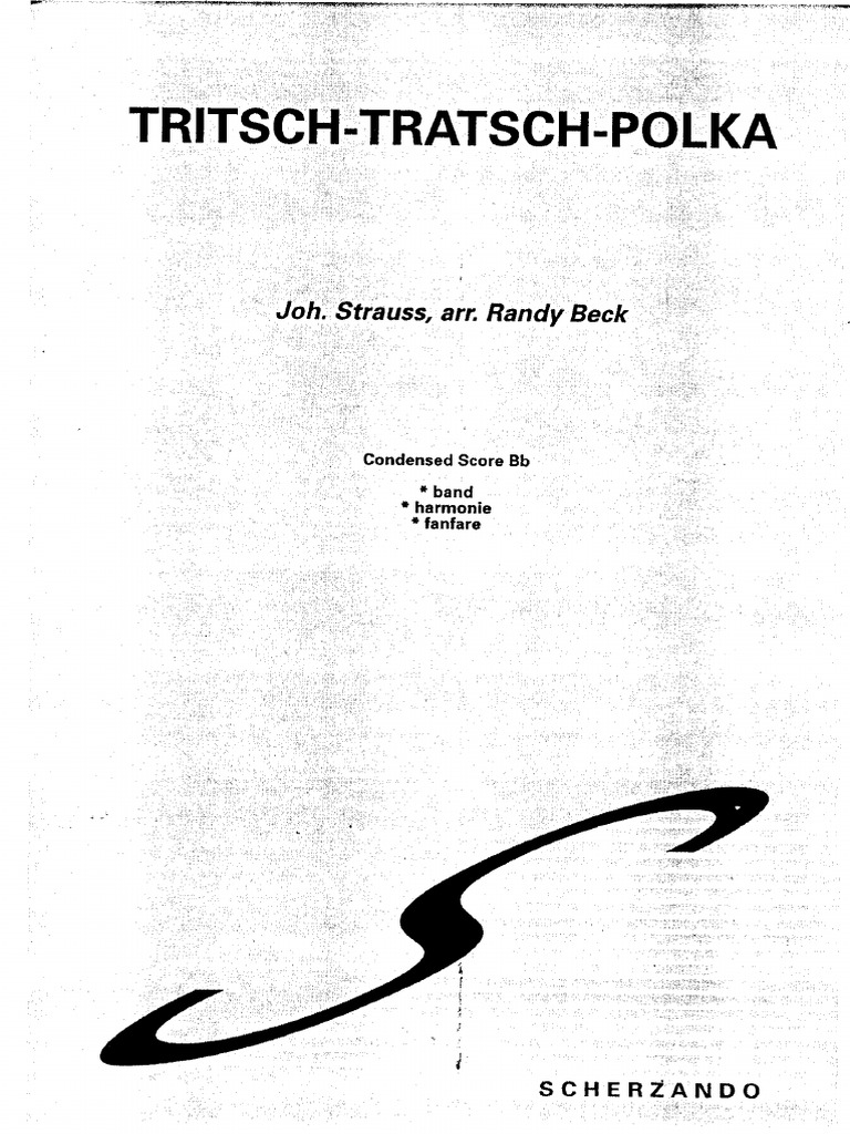 Trisch Tratsch Polka | PDF