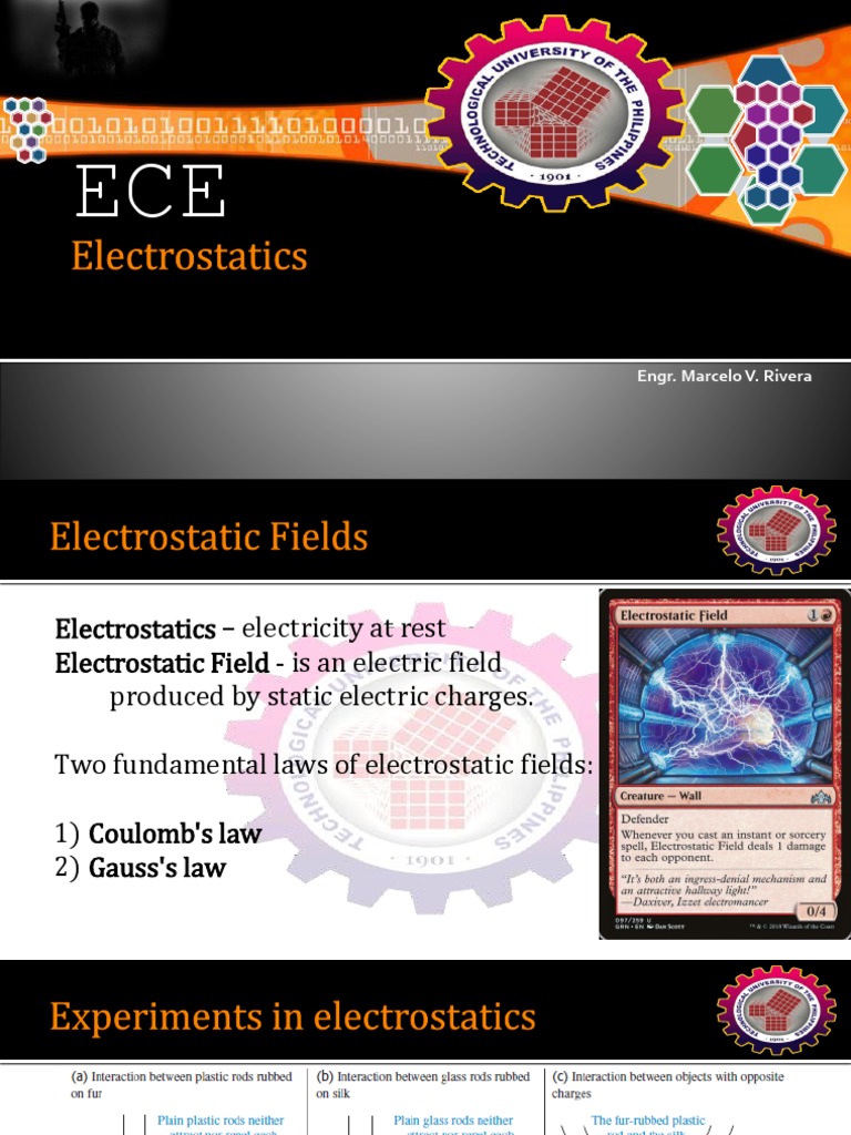 1 Electrostatics Coulombs Law | PDF | Electric Charge | Electrostatics