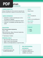 Electrical Engineer Career Profile | PDF | Active Directory | Internet