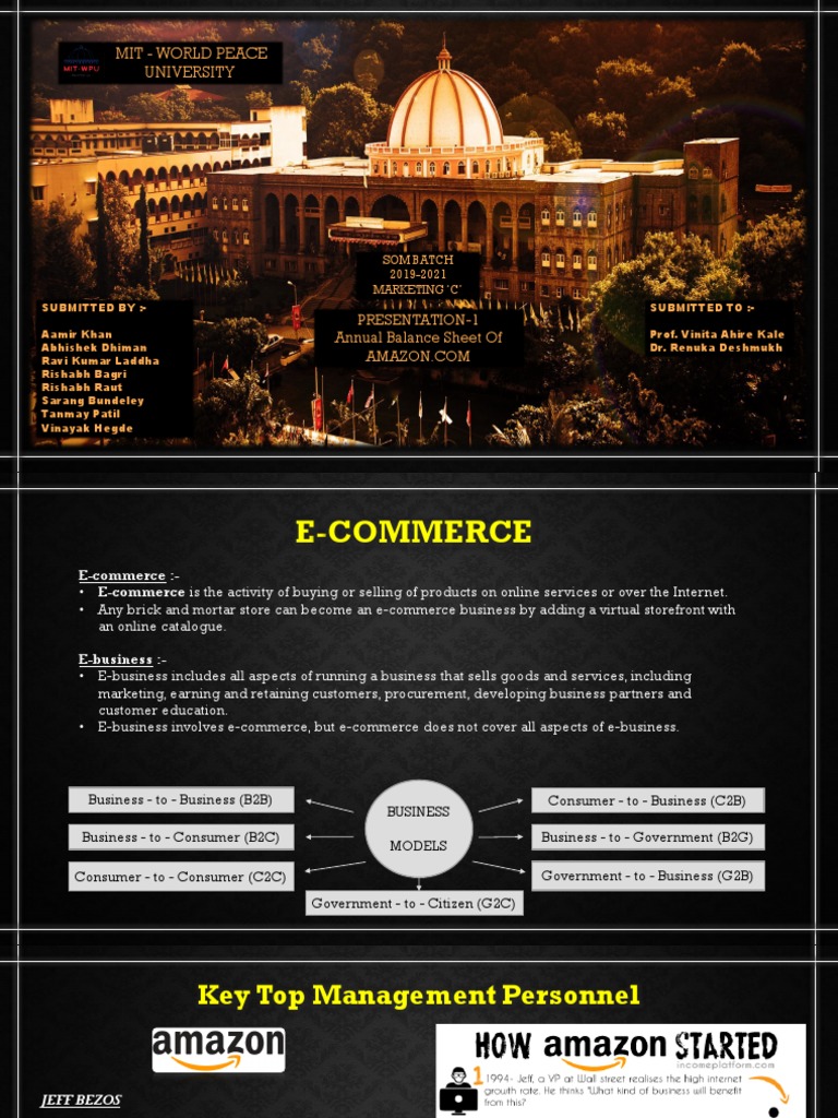 On Annual Balance Sheet | PDF | E Commerce | Marketing