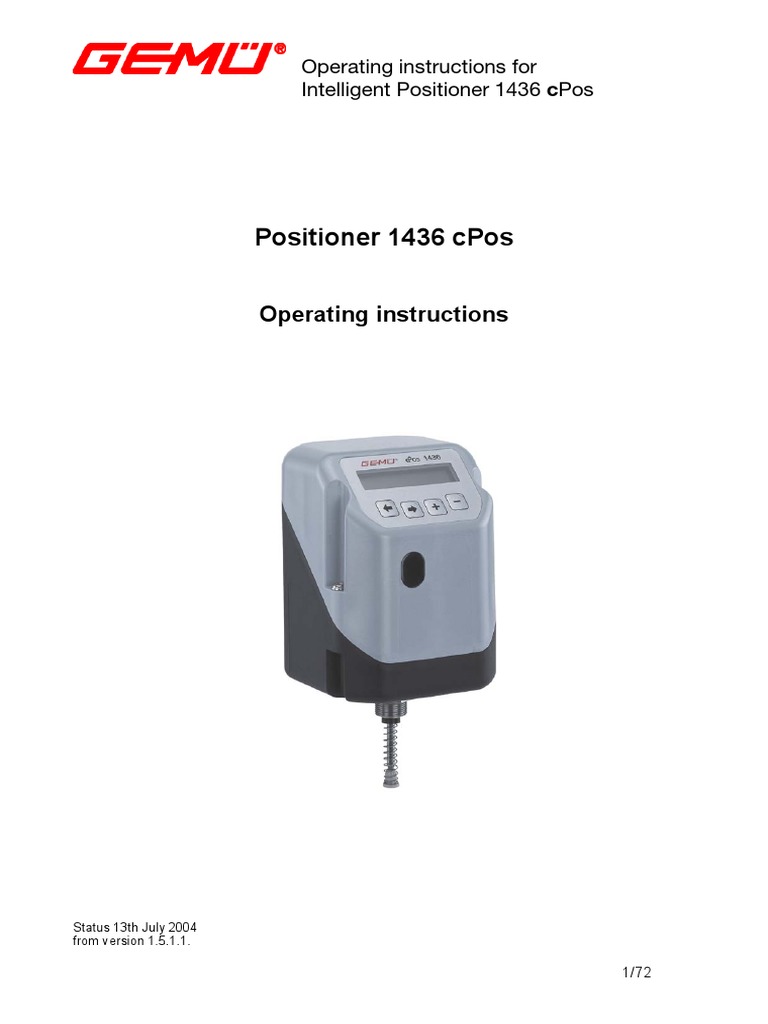 Gemu | PDF | Parameter (Computer Programming) | Valve