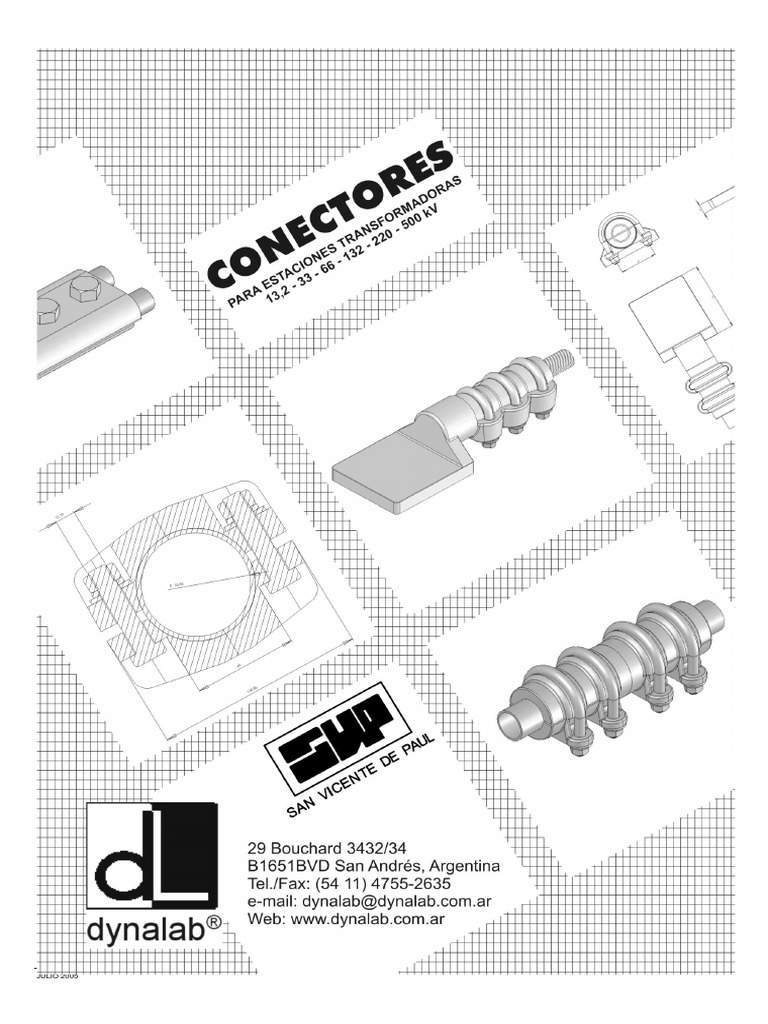 Conectores DYNALAB | PDF | Corrosión | Aluminio