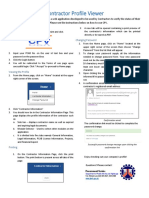 Contractor Profile Viewer - Handouts For Contractors | PDF | Password ...