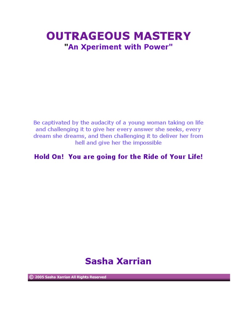 Outrageous Mastery | PDF | The Church Of Jesus Christ Of Latter Day ...