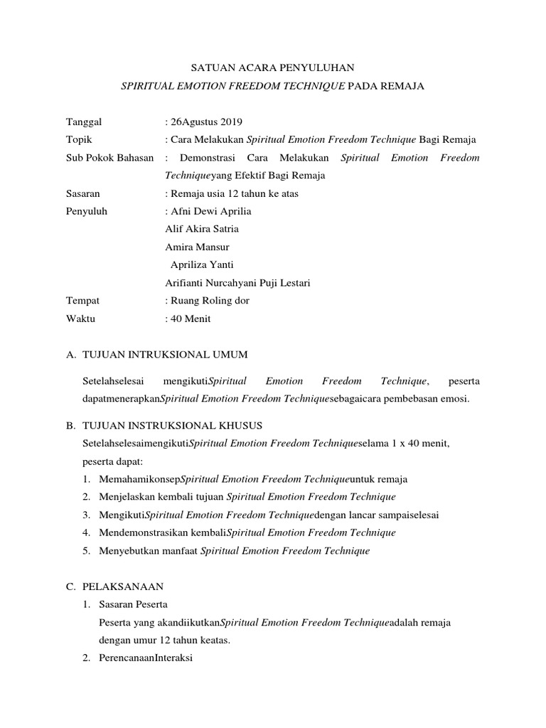 Sap Seft KLP 1 | PDF