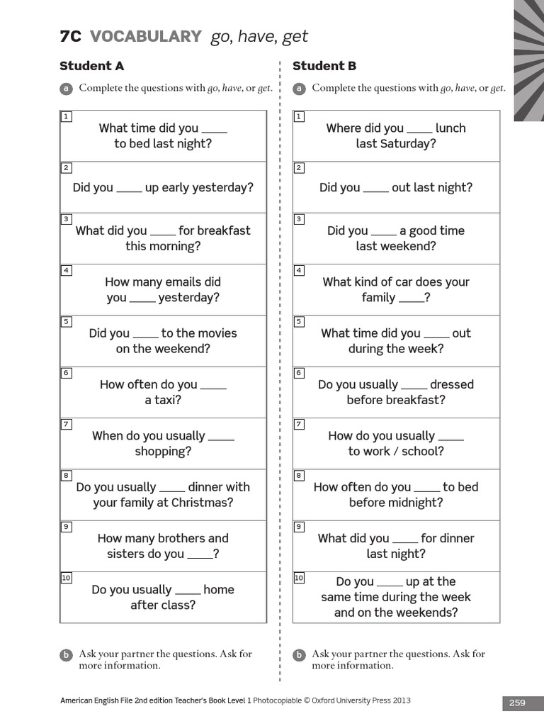 Vocabulary Unit 7 | PDF