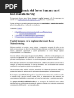 Linea de Tiempo Manufactura Esbelta | PDF | Lean Manufacturing | Economias