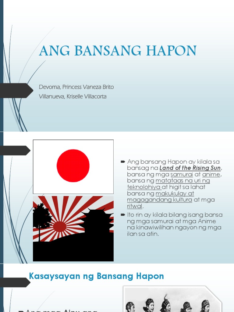 Ang Bansang Hapon | PDF
