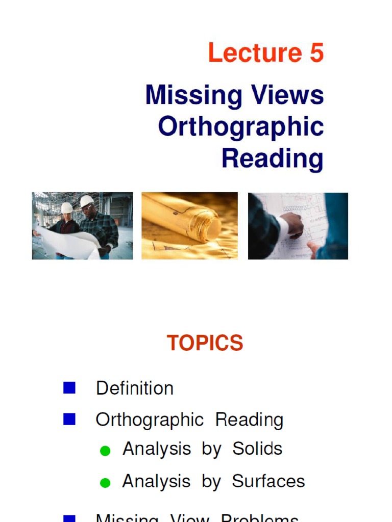 Lecture 5 Missing View | PDF