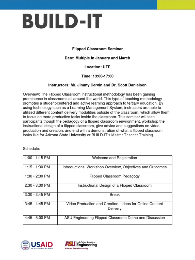 Flipped Classroom Pdf